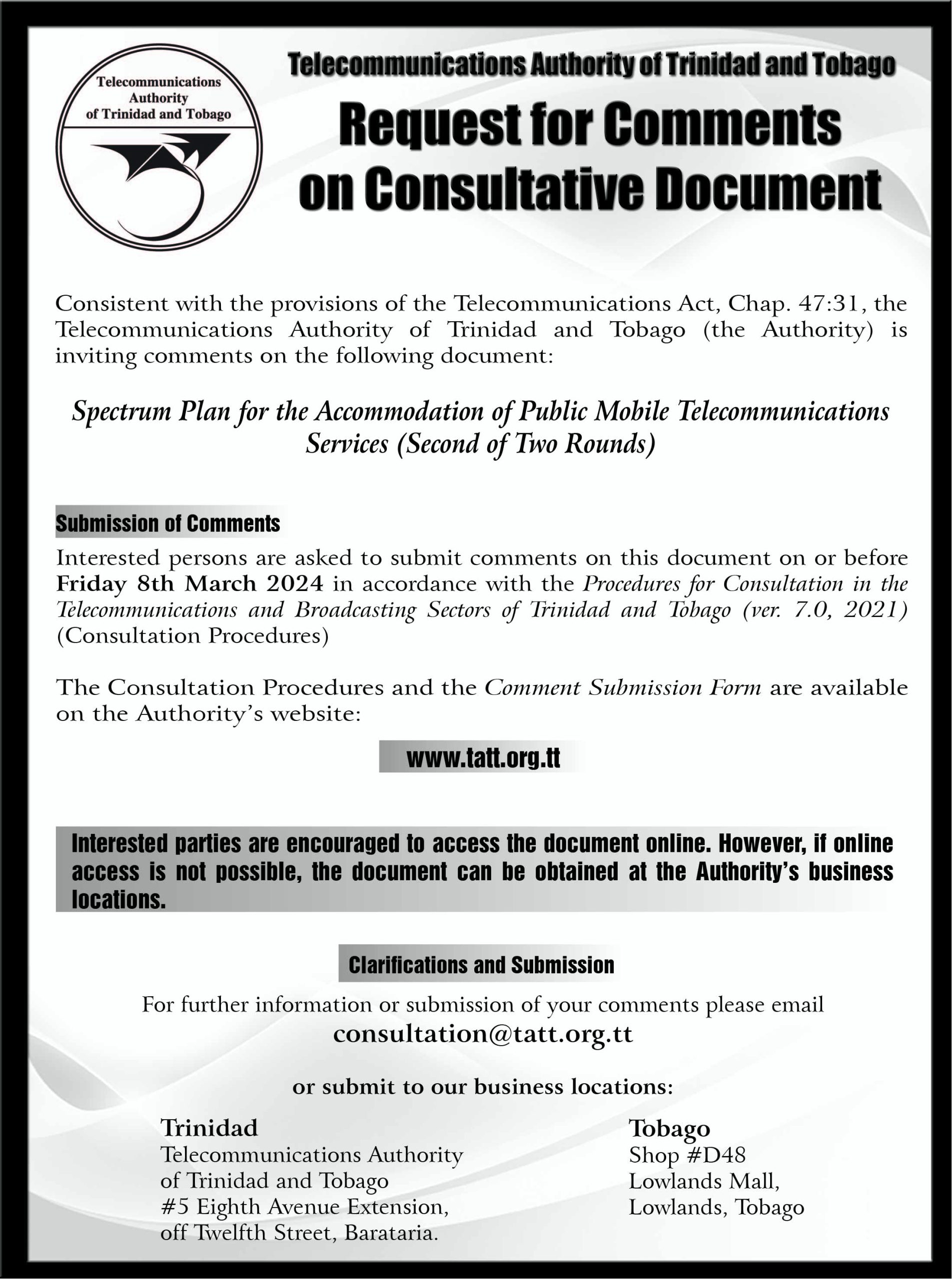 Announcements - TATT